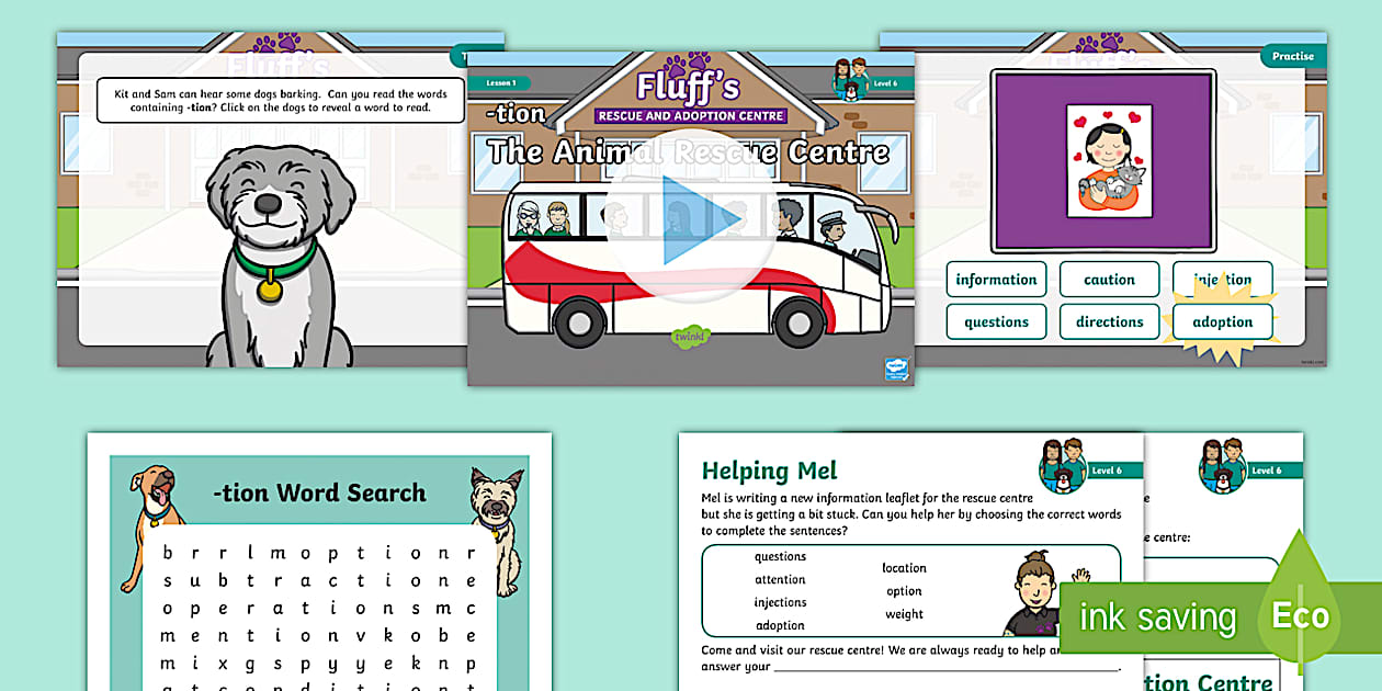 -tion Lesson Plan - Level / Phase 6 Week 27 Lesson 1 Twinkl Phonics