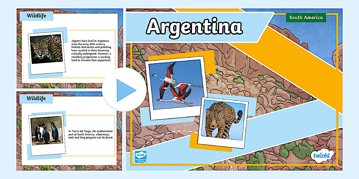 KS2 Argentina Information PowerPoint - Twinkl