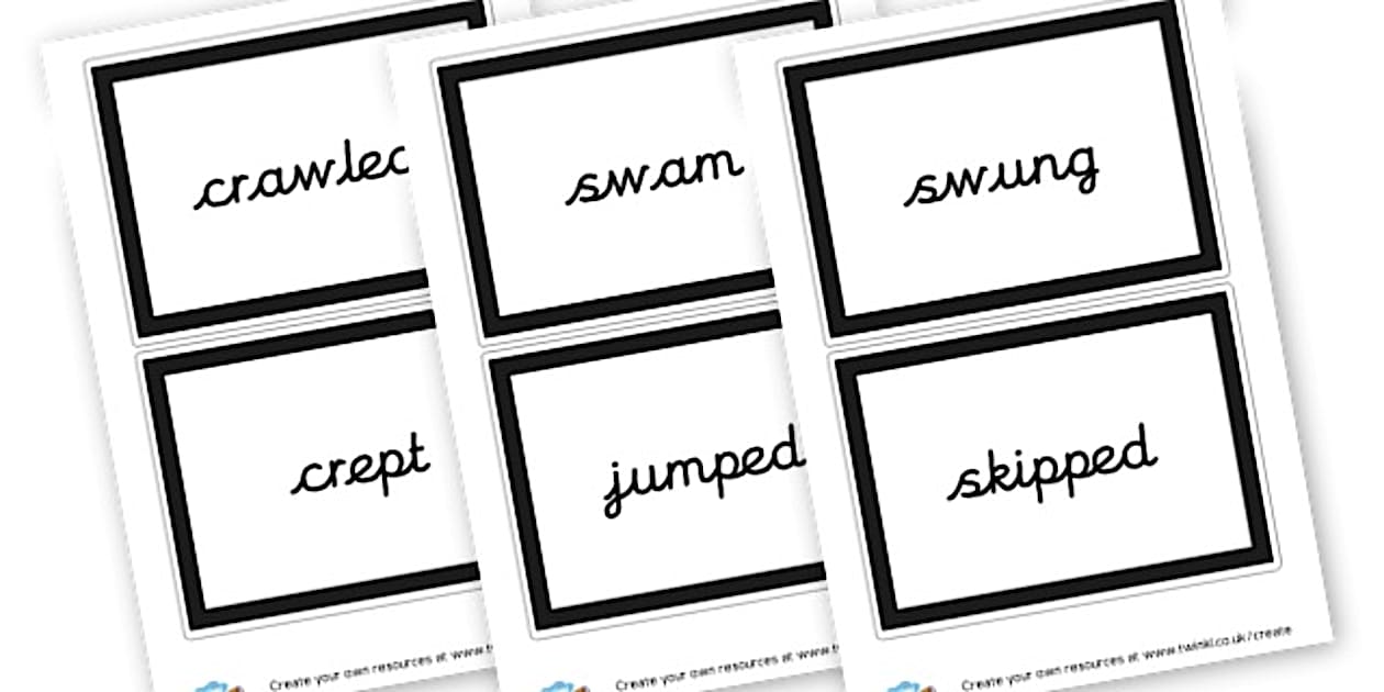Verbs Cards