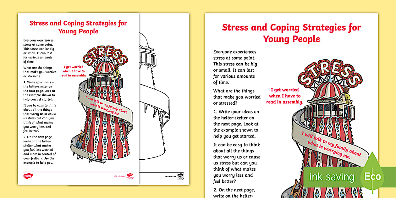 Coping With Stress Lesson Plan (teacher made) - Twinkl