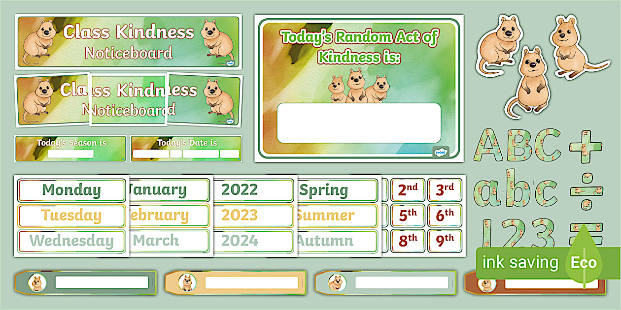 Back to School: Kids of Kindness Display Pack (teacher made)