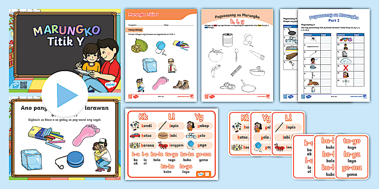 Marungko Titik Y Resource Pack | Philippines | Twinkl