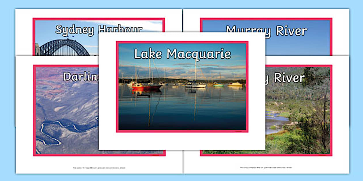 Editable New South Wales Natural Features Photo Pack