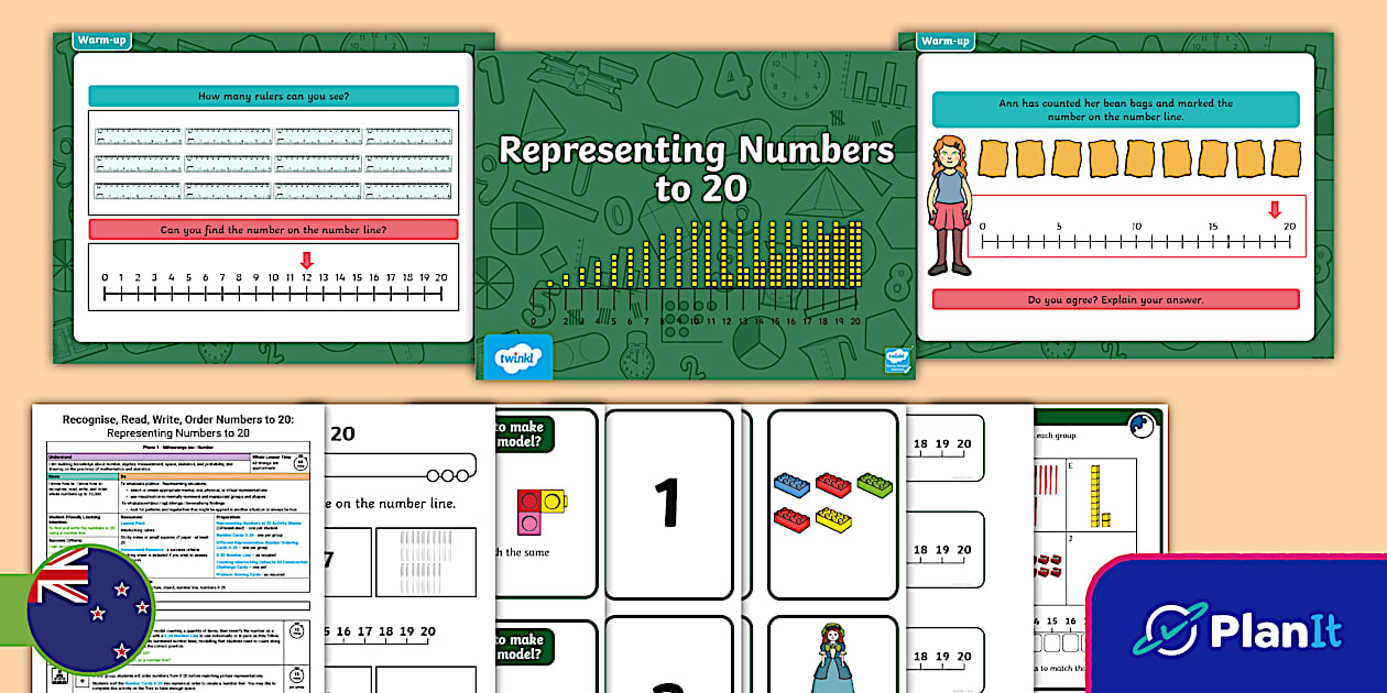 Phase 1 Number: Representing Numbers to 20 (teacher made)