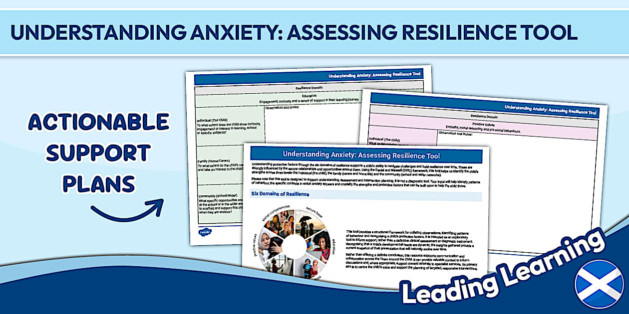 Understanding Anxiety: Assessing Resilience Tool