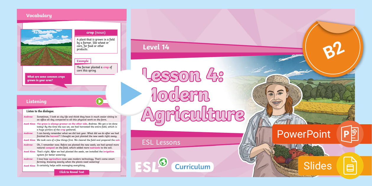 ESL Curriculum Level 14, Lesson 4