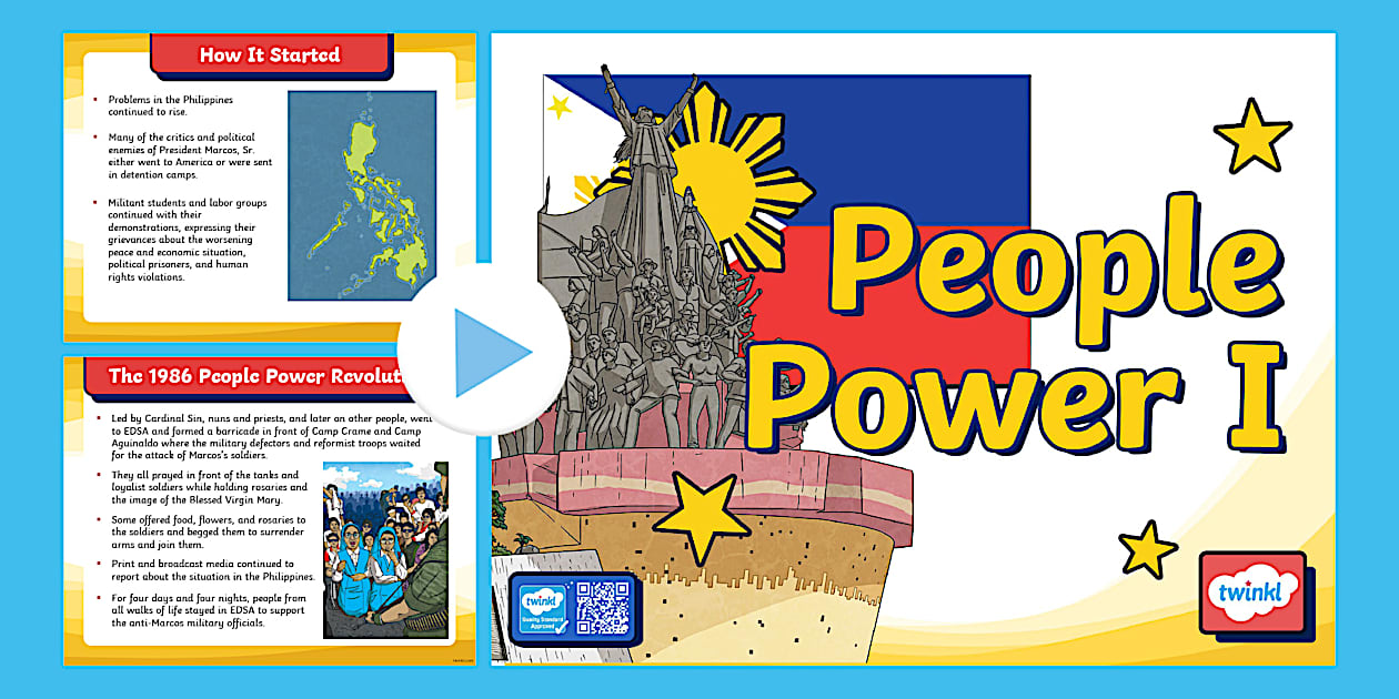 EDSA People Power I Revolution | Grade 6 | Twinkl - Twinkl