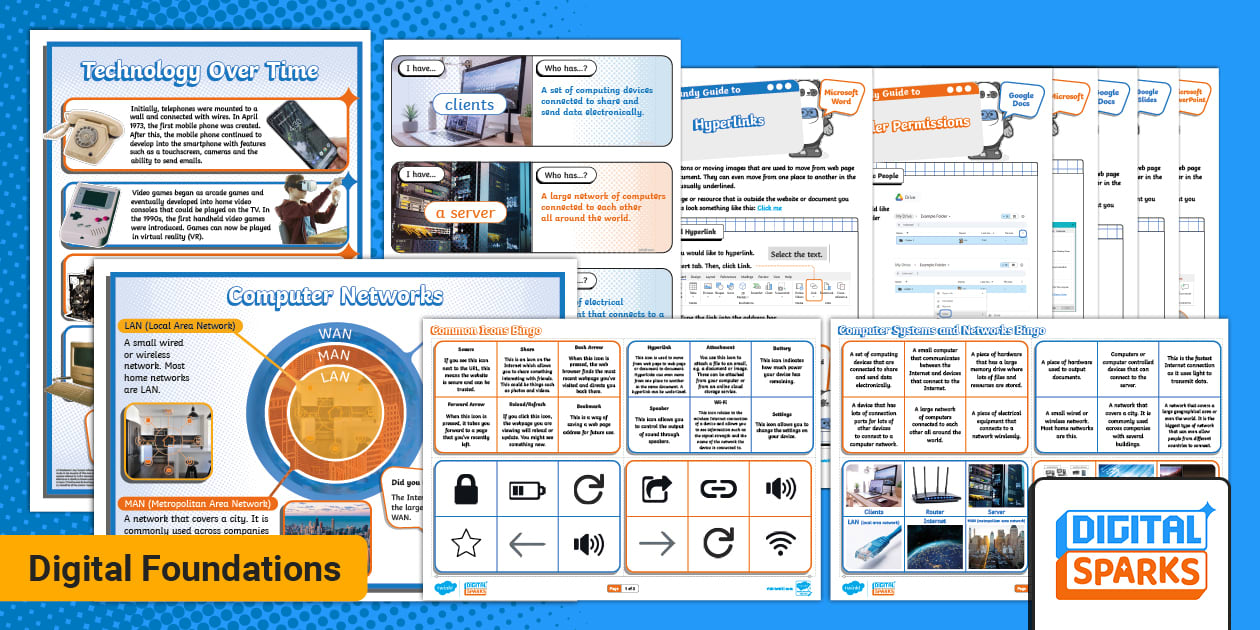 Digital Sparks: Digital Foundations 6: Additional Resources