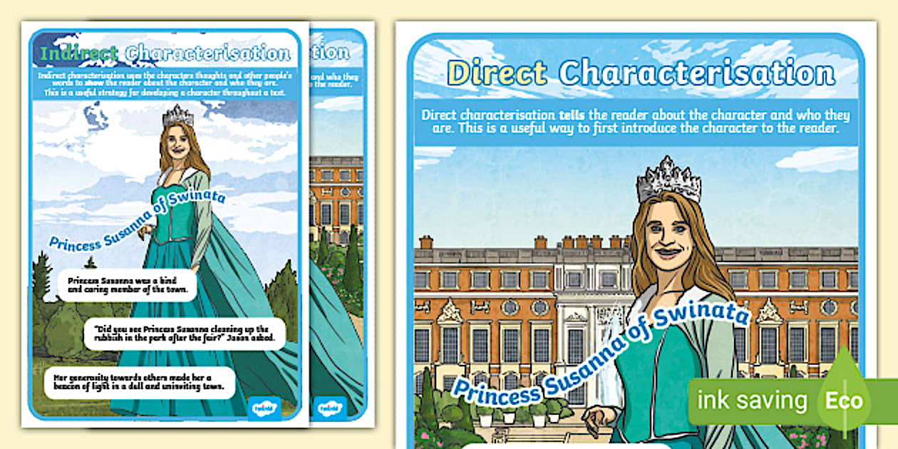 Direct and Indirect Characterisation | Primary Resources