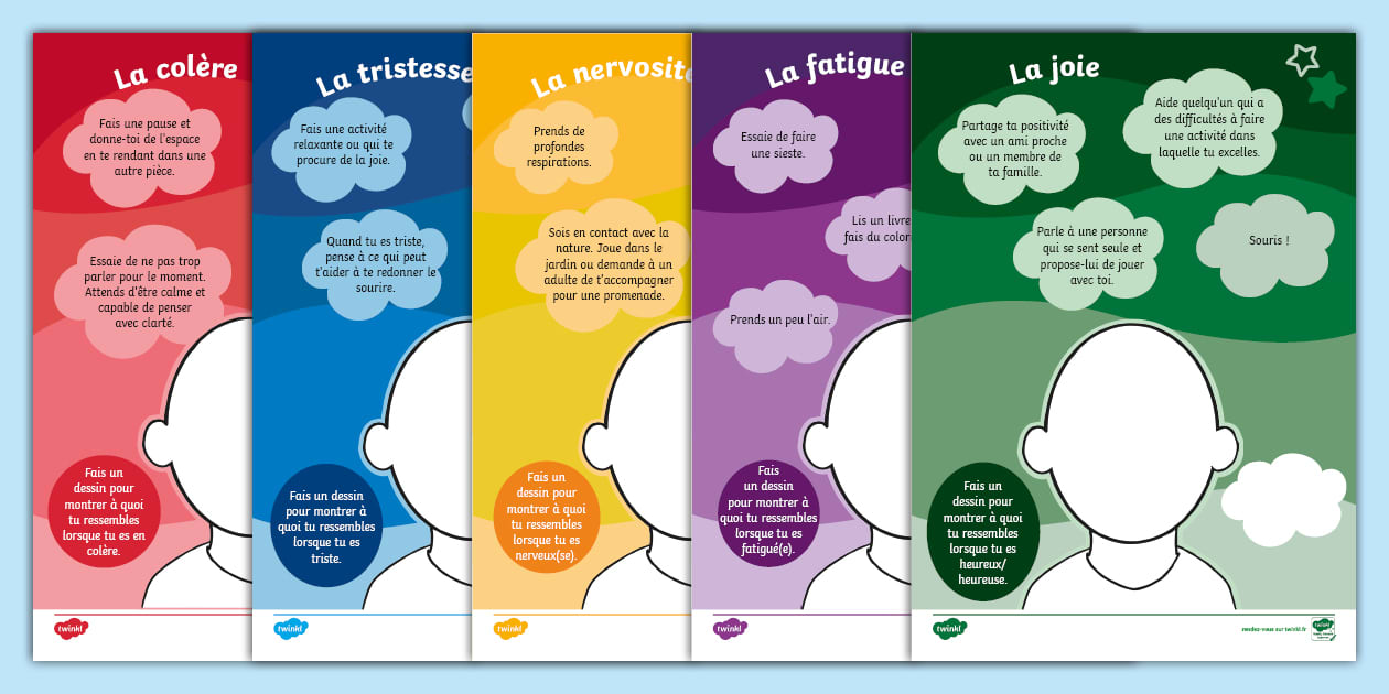 Activité sur la gestion des émotions pour les enfants