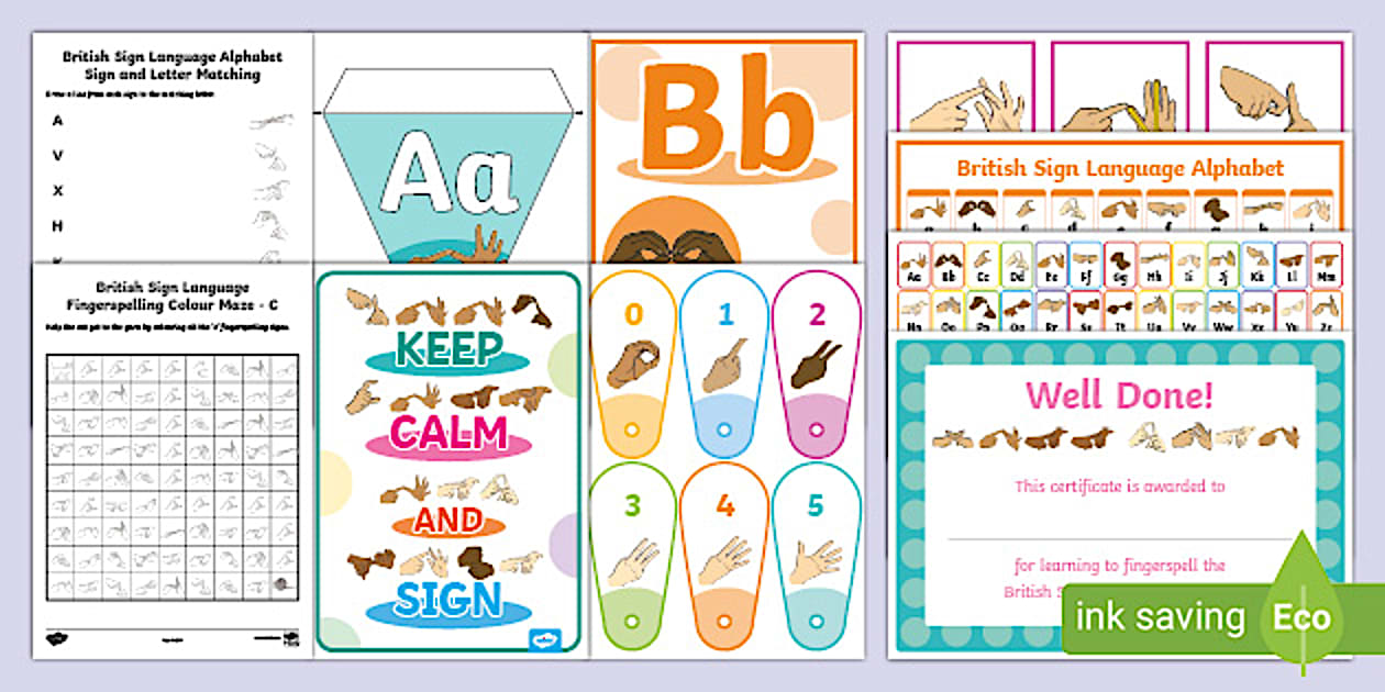 Deaf Awareness Week BSL Resource Pack | Easy Download