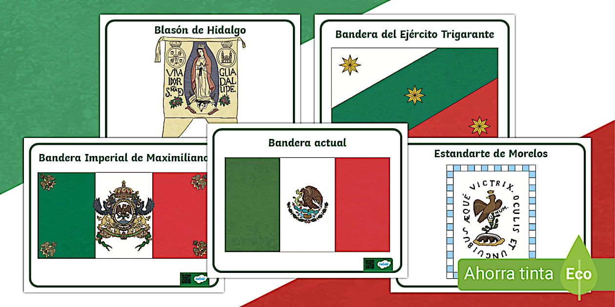 Carteles: Historia de la bandera de México