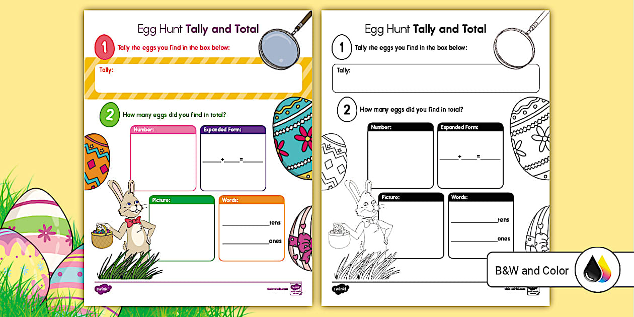 Easter Egg Counting Activity for Kids | Twinkl USA - Twinkl