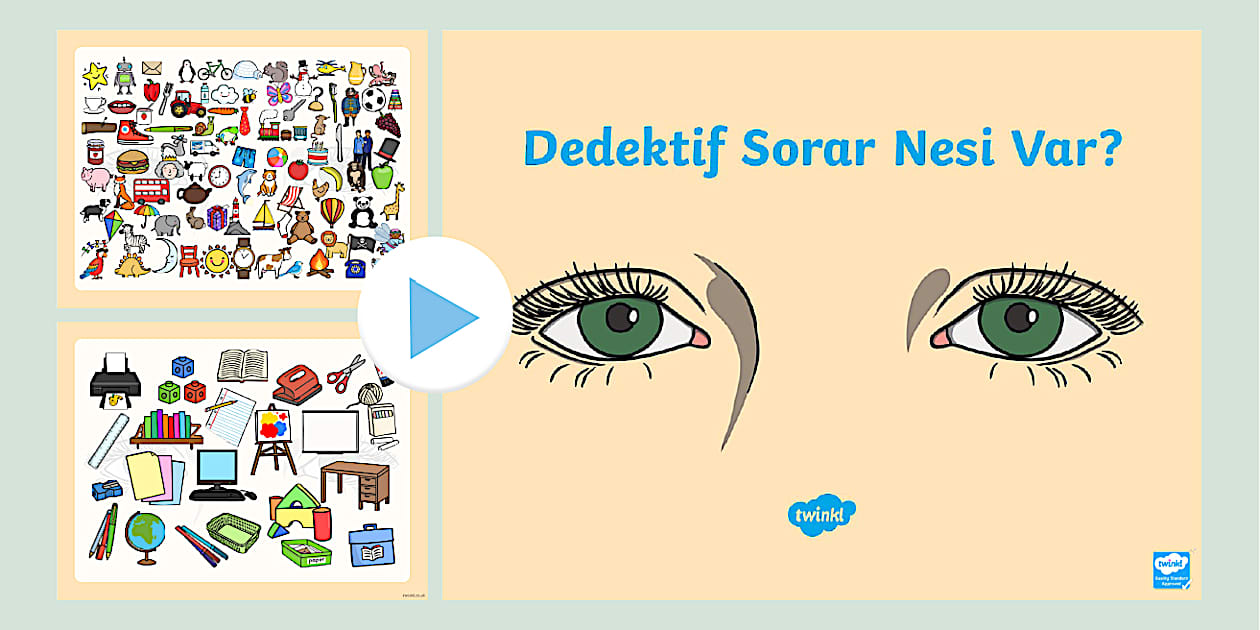 Dedektif Sorar Nesi Var? | PowerPoint (Teacher-Made)