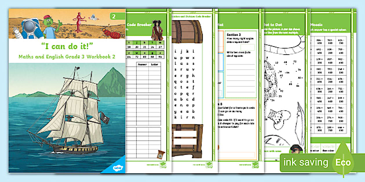 Maths And English Grade 3 Workbook - Twinkl South Africa