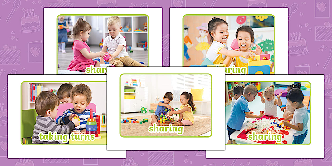 Children Sharing Pictures | Photo Pack | Twinkl | EYFS