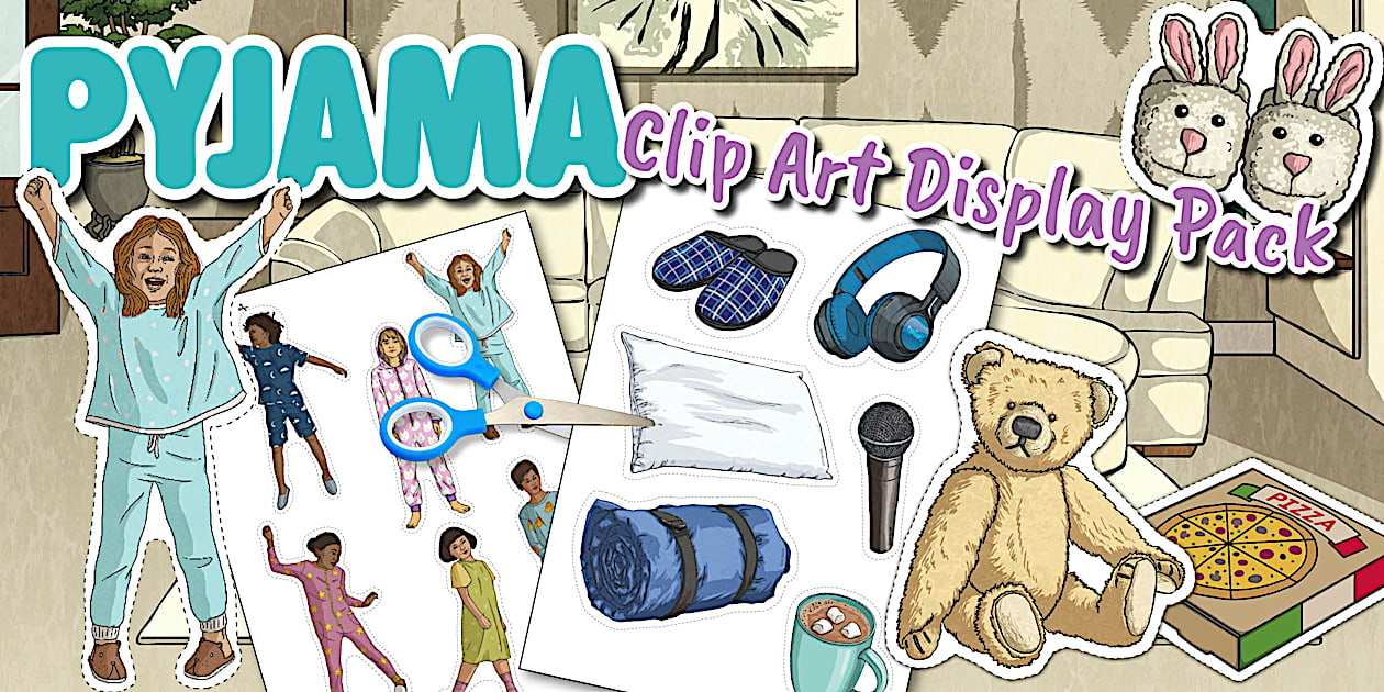 Pyjama Clip Art Pack