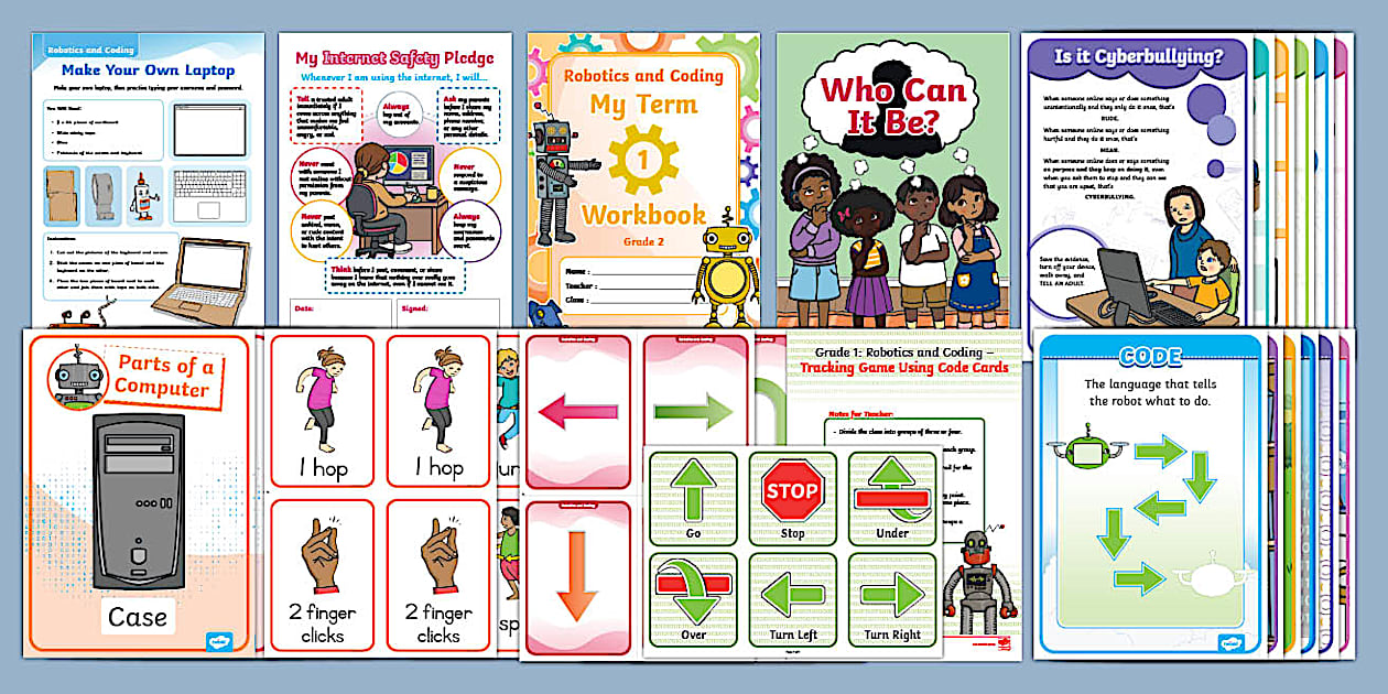 Robotics And Coding Grade 2 Term 1 Resource Pack Twinkl