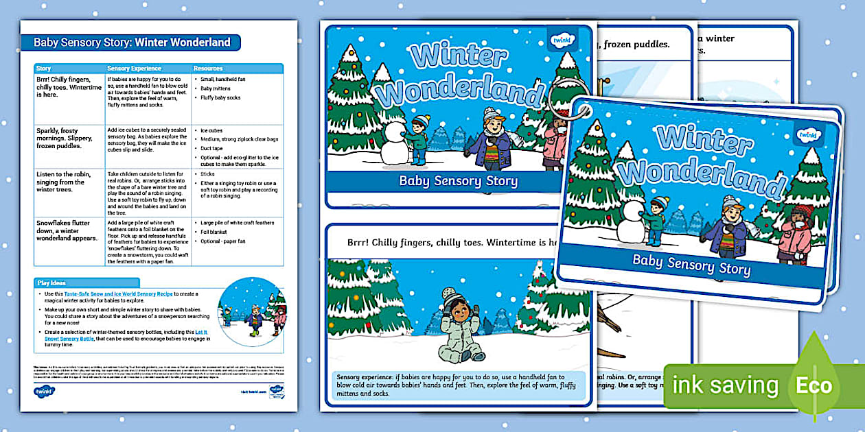Baby Sensory Story: Winter (teacher made) - Twinkl