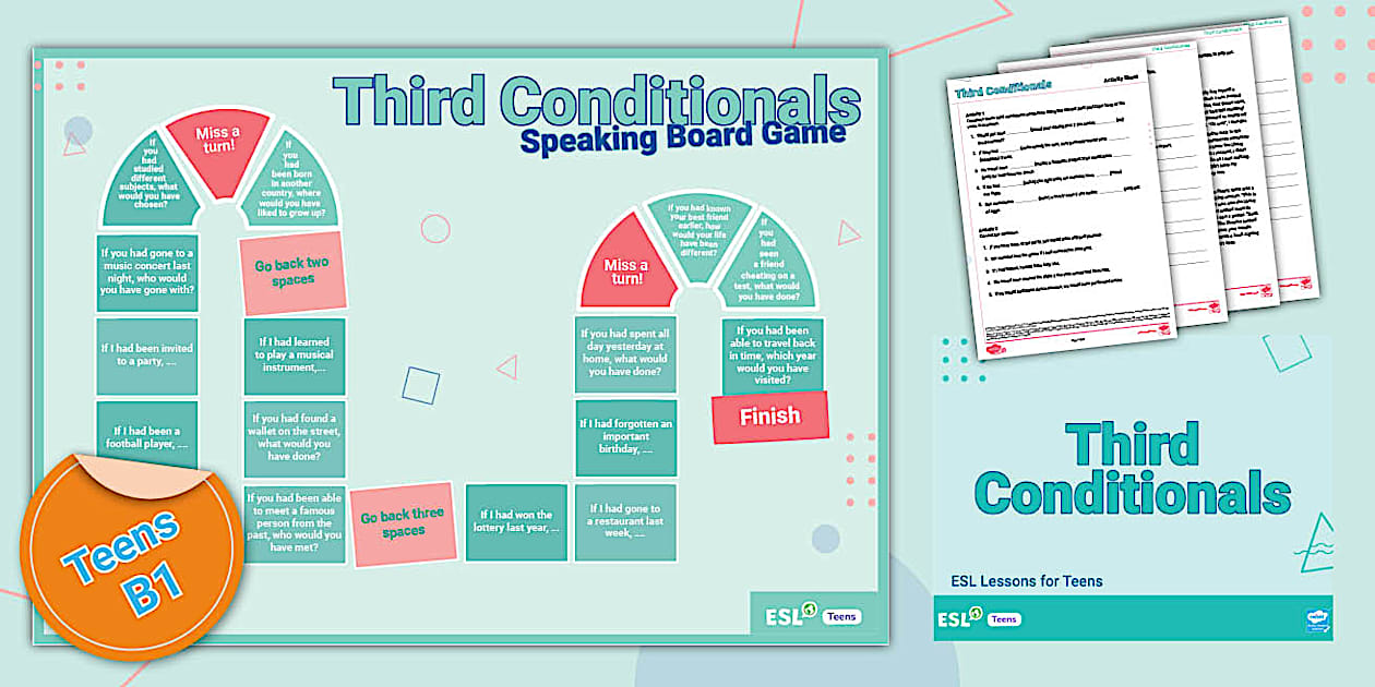 ESL Third Conditionals Teaching Pack [Teens, B1] - Twinkl