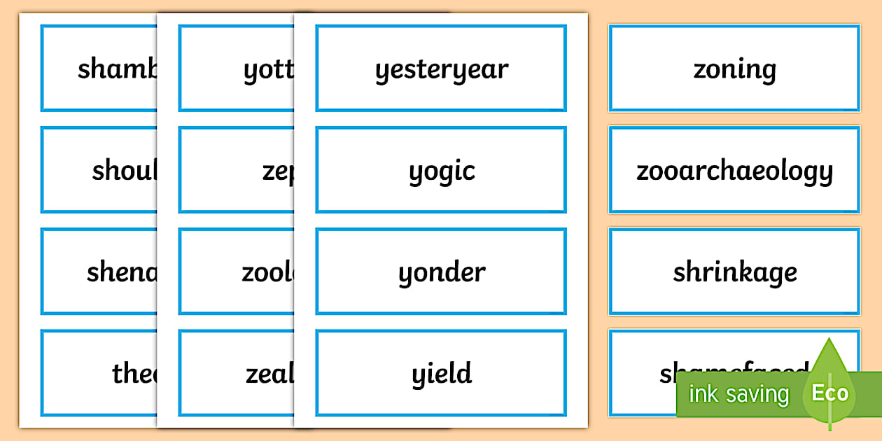 Year 6 Summer 1 Word of the Day Display Word Cards - Twinkl