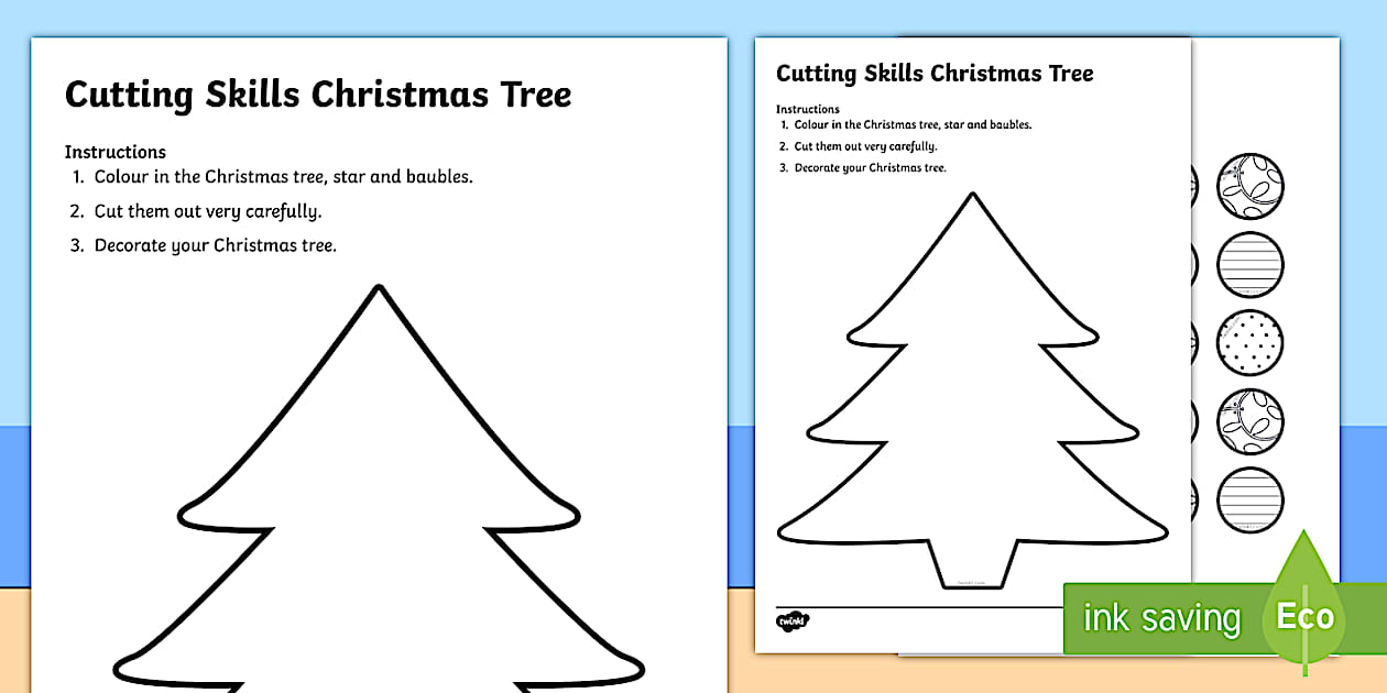 Holiday Cut and Paste resource. Perfect festive fun for EYLF