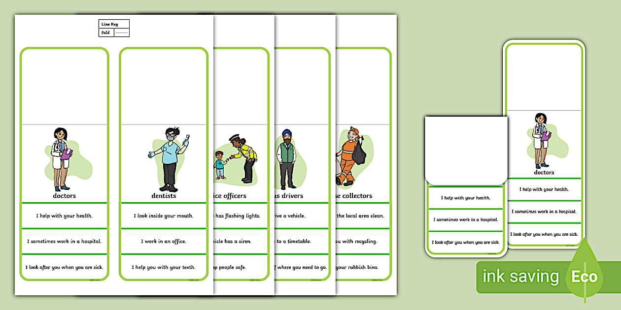 Who Am I? Guess the Person Who Helps Us Game