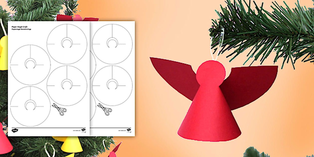 Paper Angels Craft Activity English/German