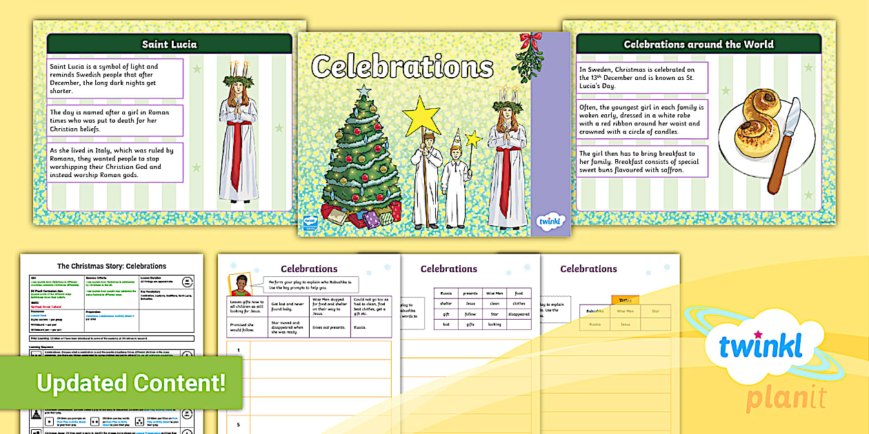 PlanIt | Christmas Around the World Lesson Plan - Twinkl