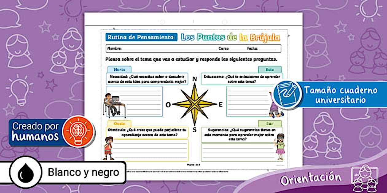 Pensamiento Visible | Explorar conocimientos | Brújula