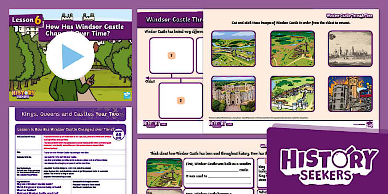 History: Kings, Queens, Castles Lesson 6 (teacher made)