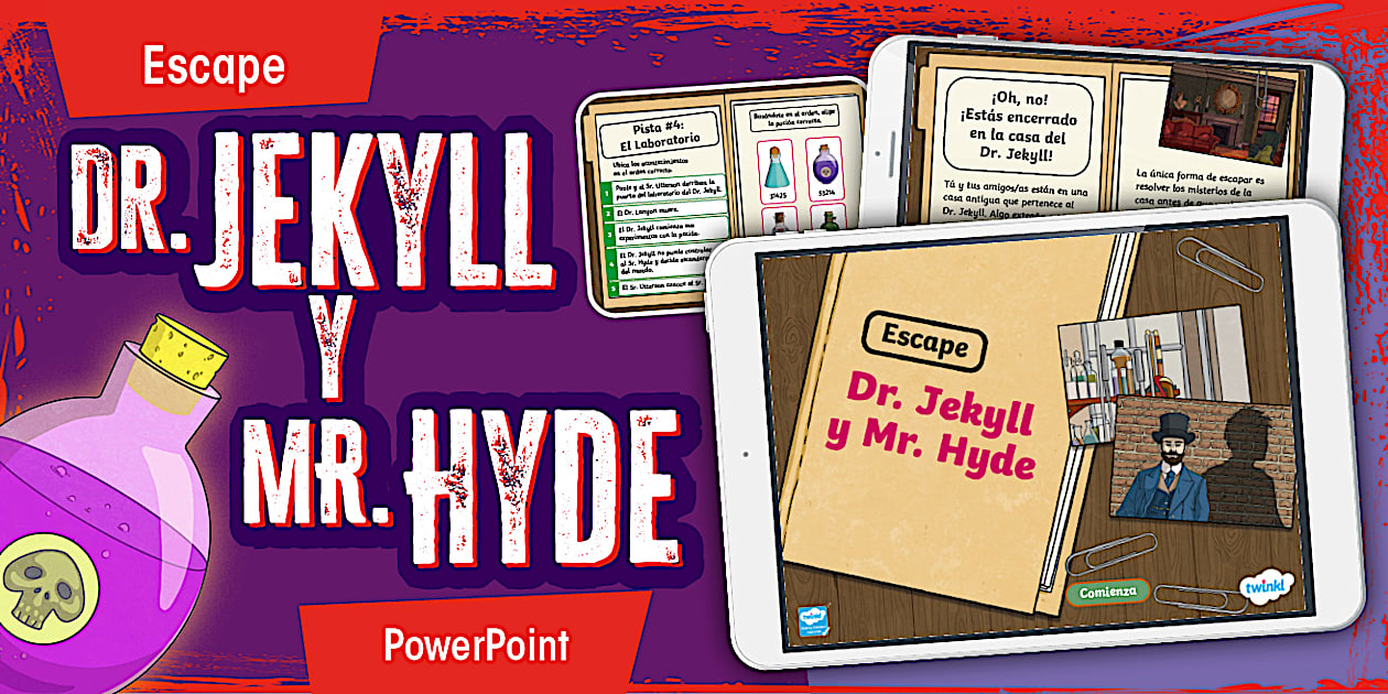 Escape Room | Dr. Jekyll y Mr. Hyde | Comprensión de Lectura