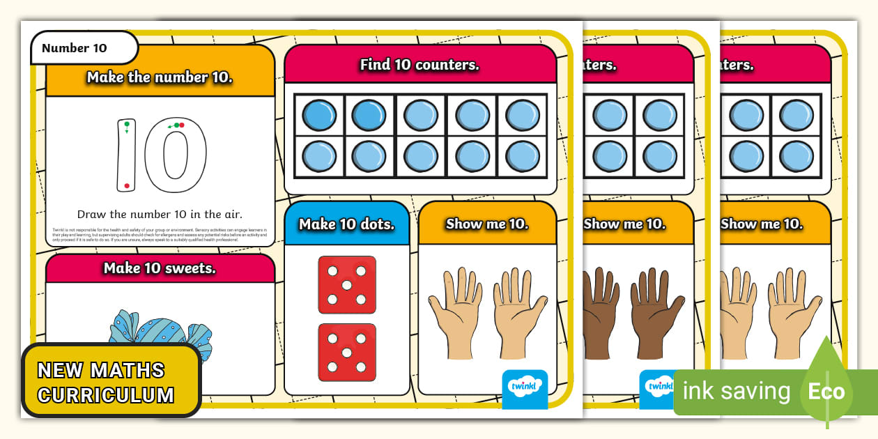Number Ten Supermarket Modelling Dough Mats | Twinkl Ireland