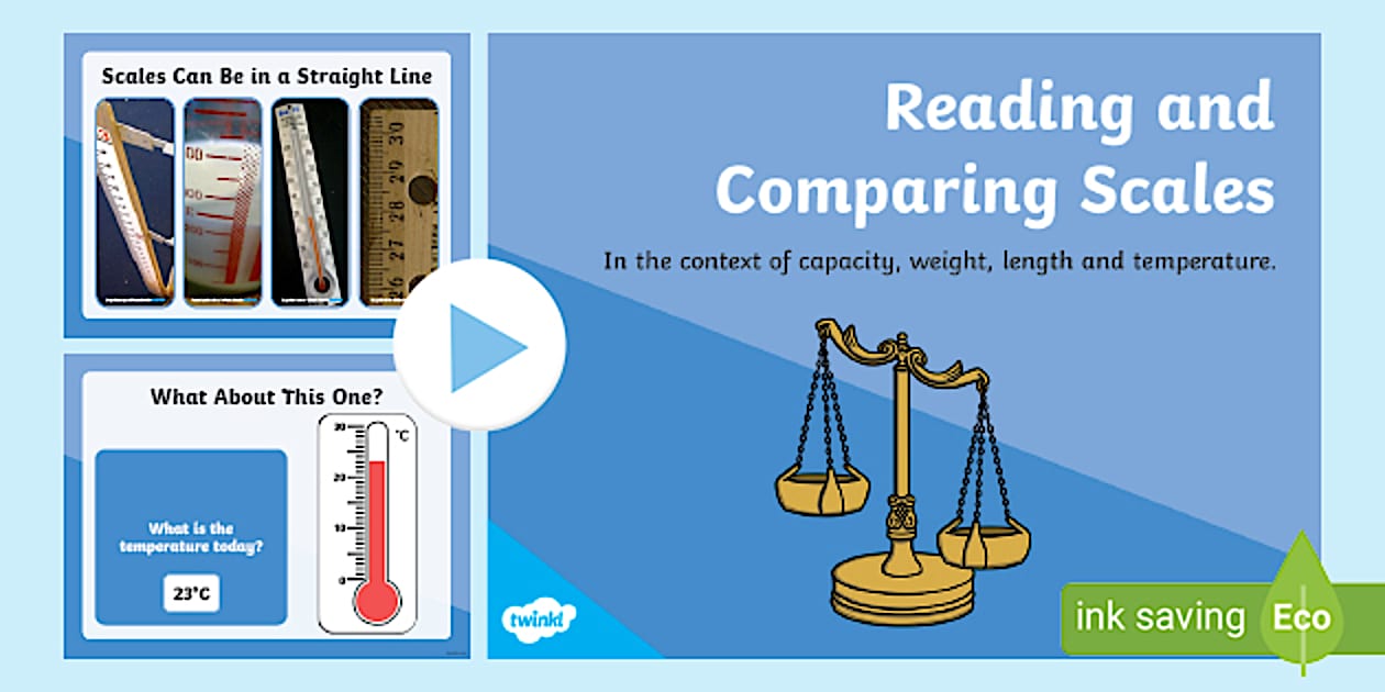 Reading Weighing Scales PowerPoint - KS1 Resources - Twinkl