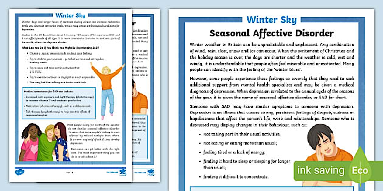 Winter Sky SAD Fact File (Teacher-Made) - Twinkl