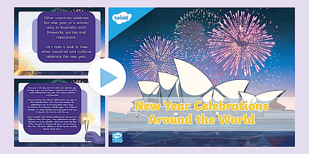 New Year Celebrations around the World (teacher made)