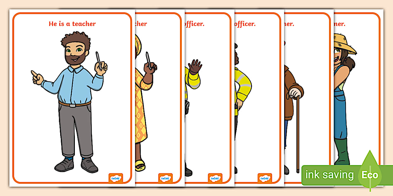 Occupations Display Posters (Teacher-Made) - Twinkl