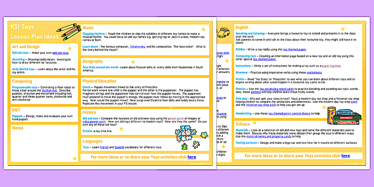 Toys From Around the World Lesson Plans / Ideas | Twinkl