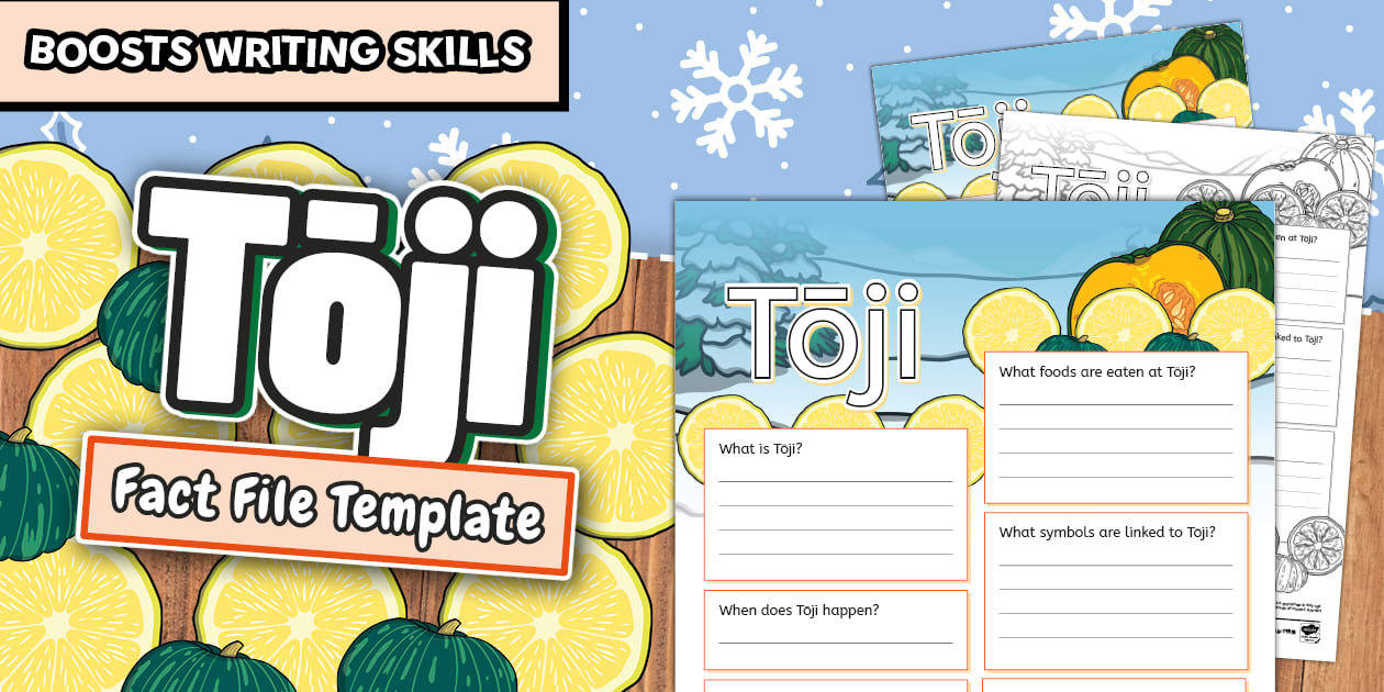 Tōji Fact File Template | Twinkl Japan