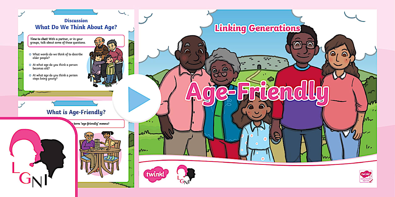 FREE! - Linking Generations KS1 Age-Friendly PowerPoint