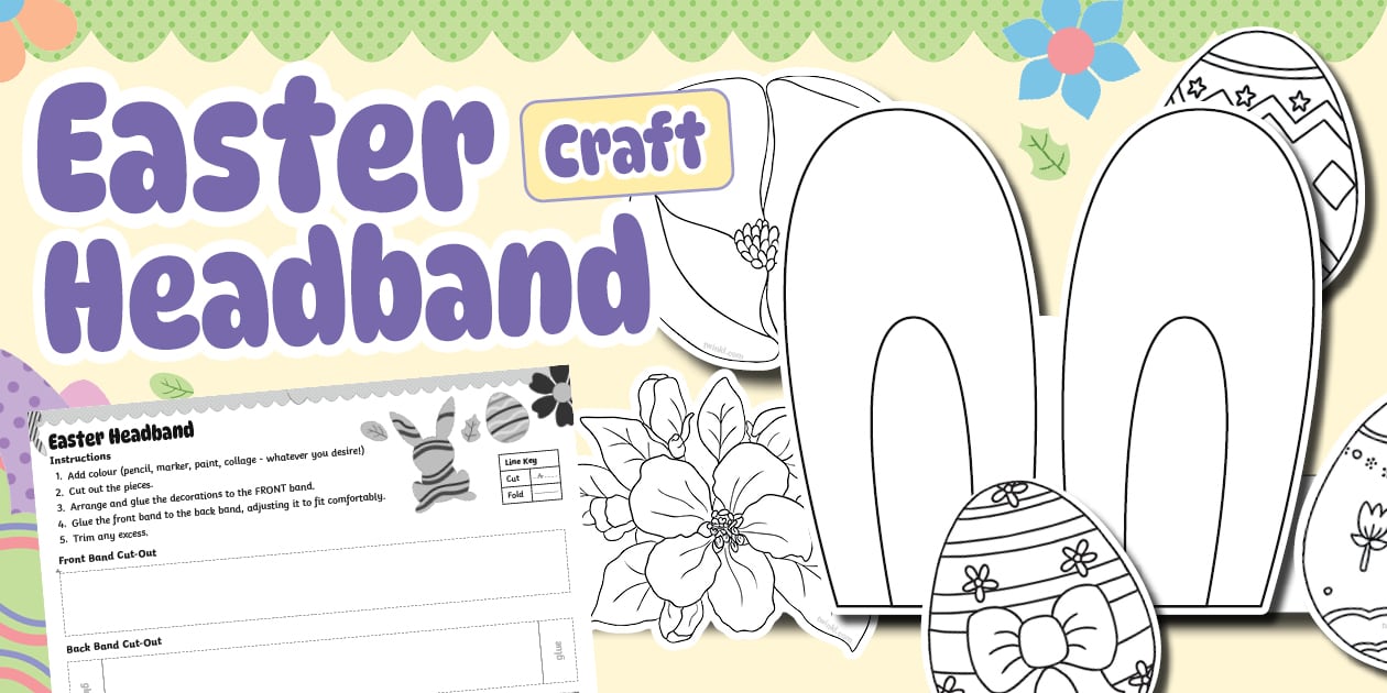 Easter Headband Craft
