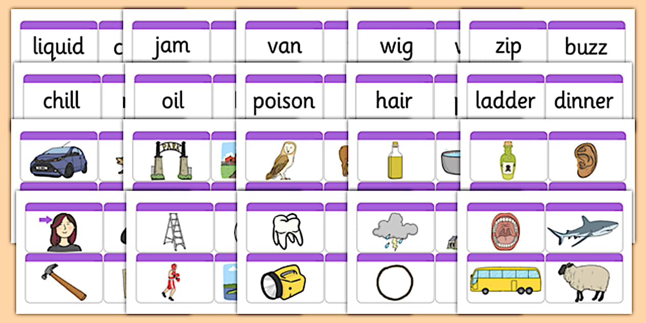 Editable Phase 3 Sounds Matching Cards Activity - Twinkl