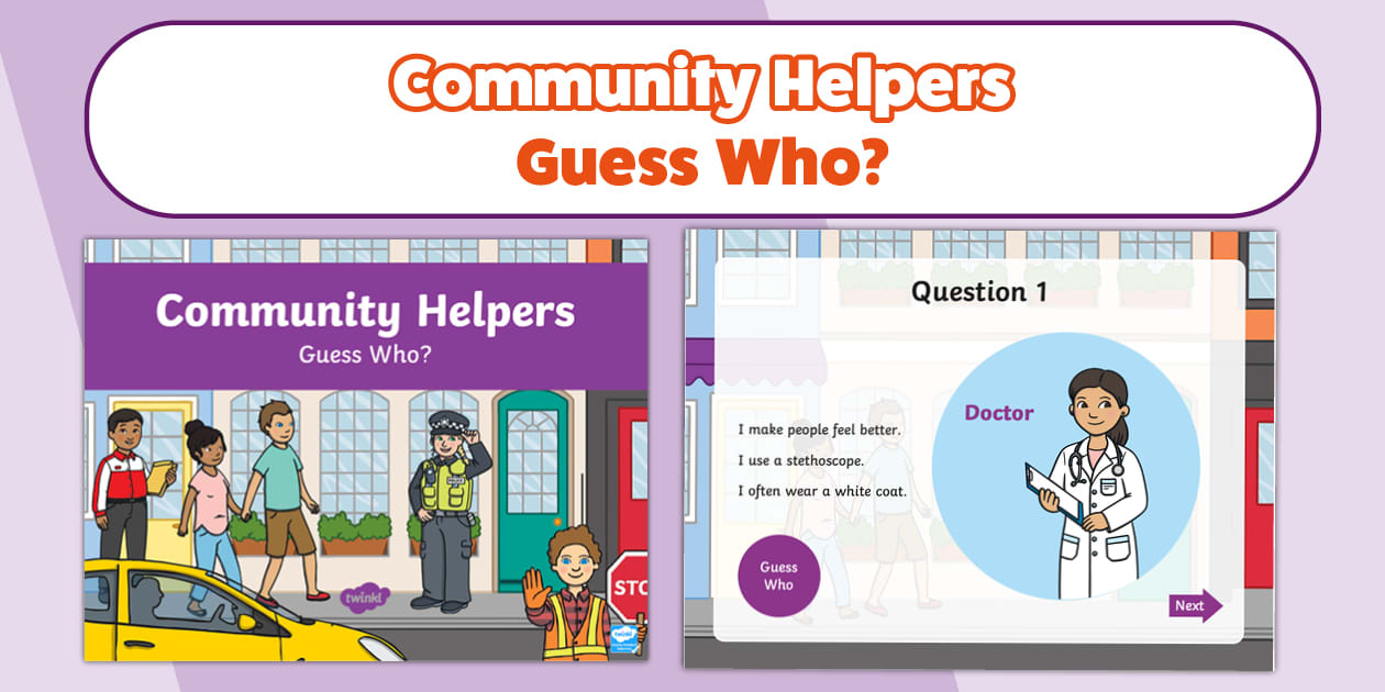 Community Helpers PowerPoint Game