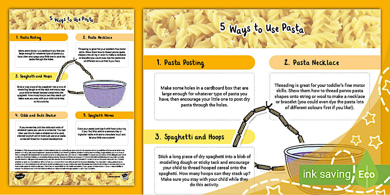 5 Ways to Use Pasta