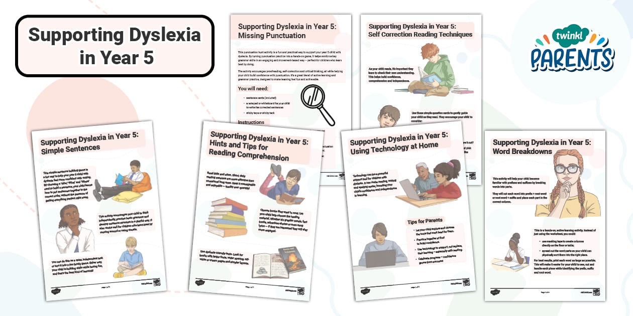 Supporting Dyslexia in Year 5