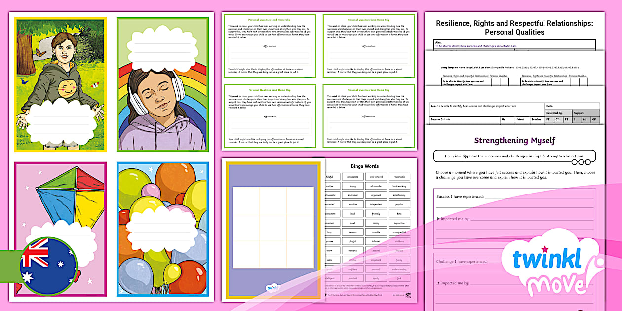 Year 3 RRRR Personal Qualities Lesson Pack