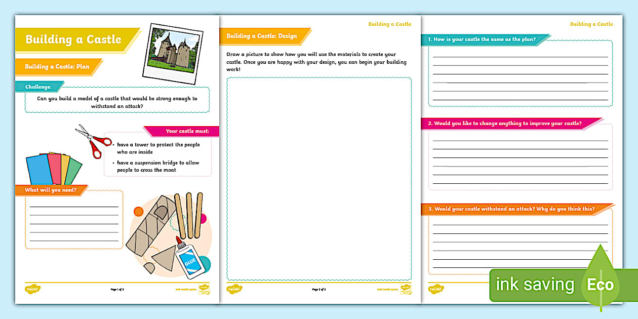 Building a Castle: Enquiry Based Learning (Teacher-Made)