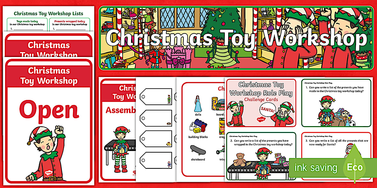 Christmas Toy Shop Role-Play Pack (teacher made) - Twinkl