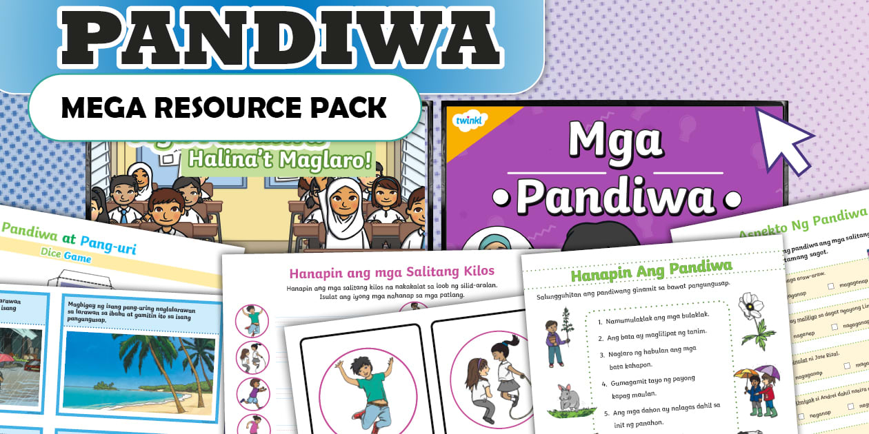 Pandiwa Mega Resource Pack - Twinkl