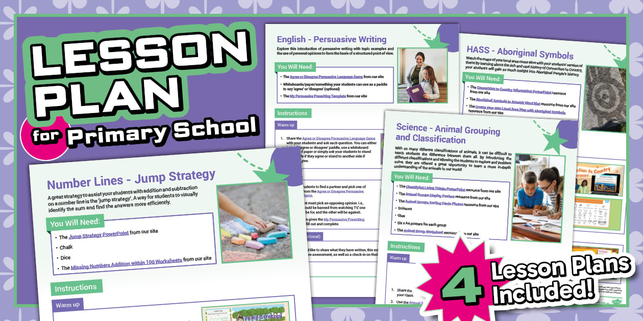 Lesson Plans for Primary School Legends